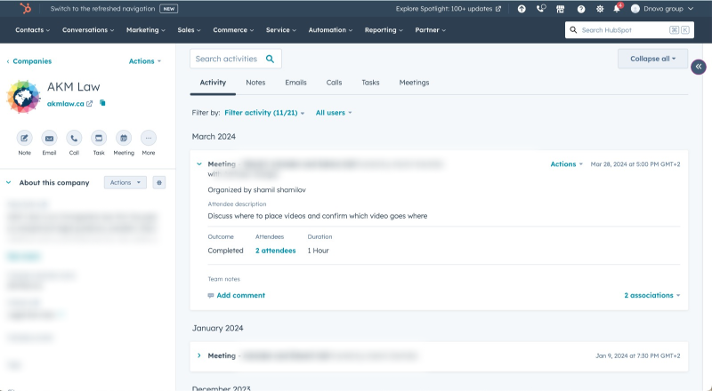 HubSpot for Law Firms: Grow Your Practice | dNOVO Group
