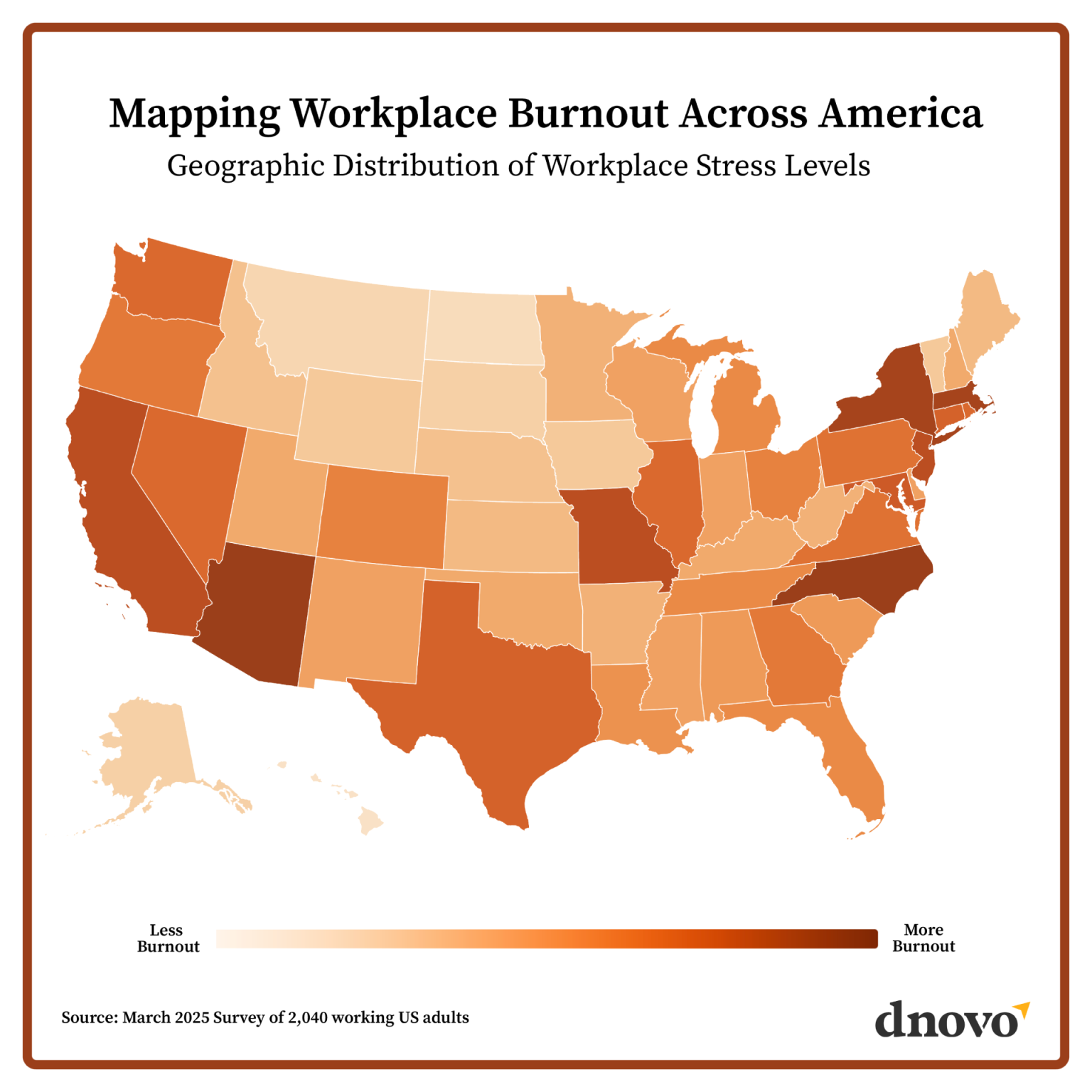 Workplace Burnout in the US and Canada